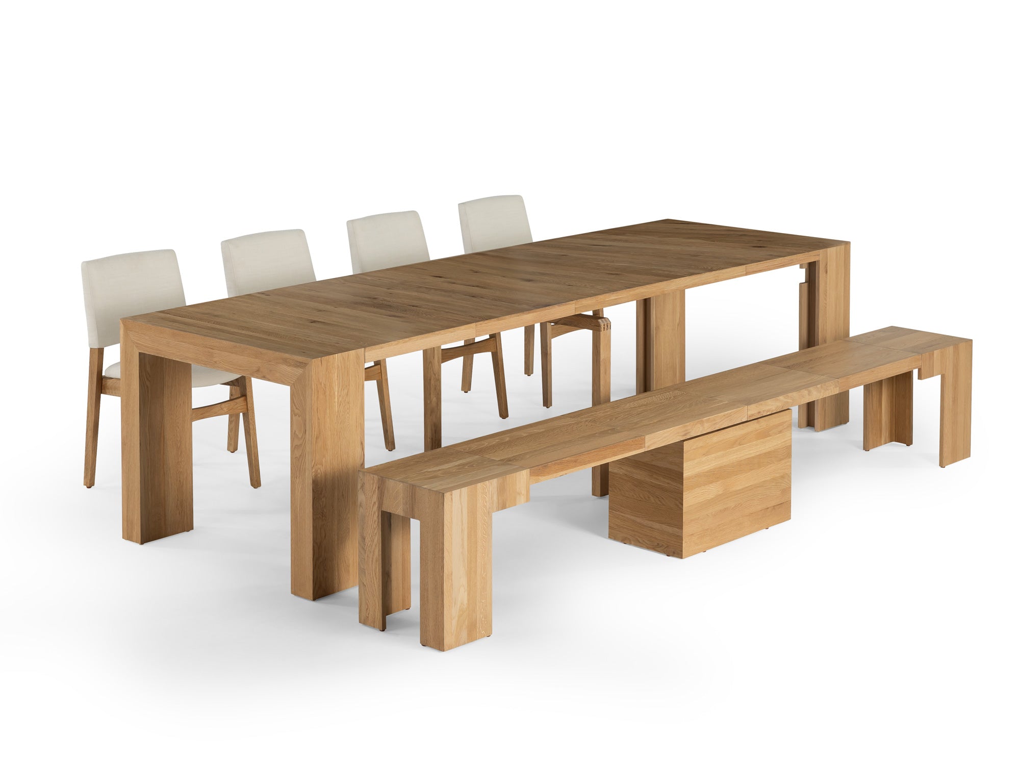 Modular Extendable Dining Table Sets | Transformer Table SG